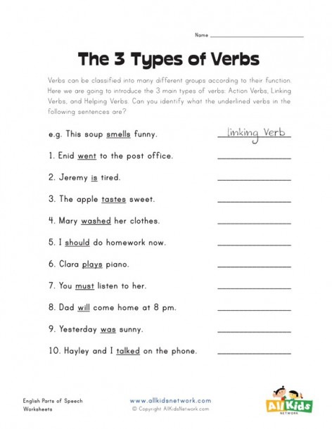 Types Of Worksheets For Students